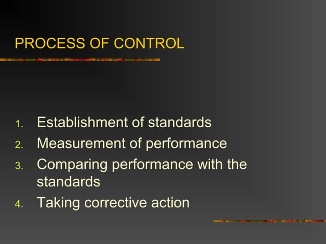 controlling - management | PPT | Business Accounting & Finance | Business