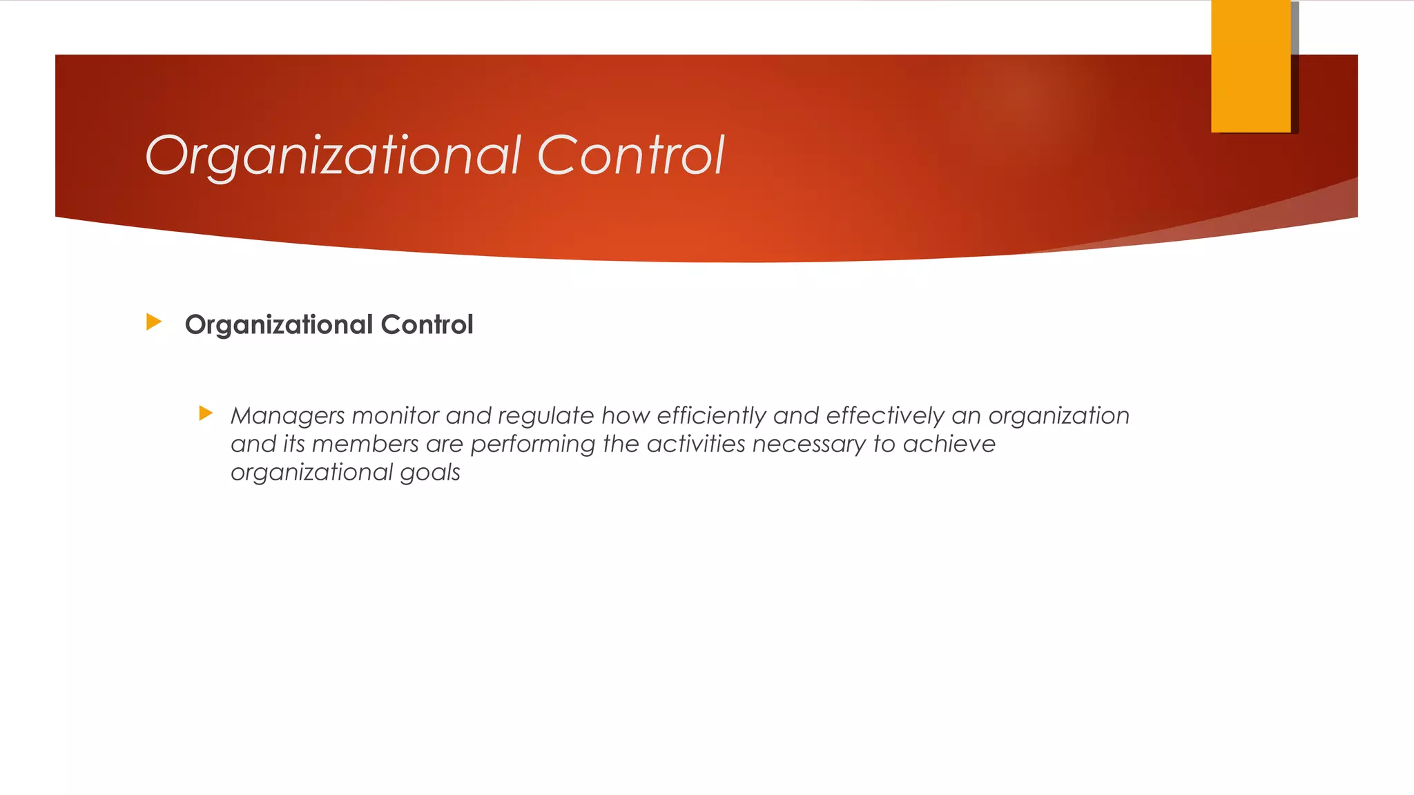 Organizational controlling | PPT