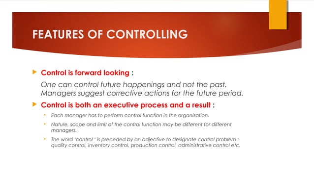 Organizational controlling | PPT | Business Accounting & Finance | Business