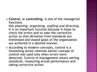 Controlling | PPT
