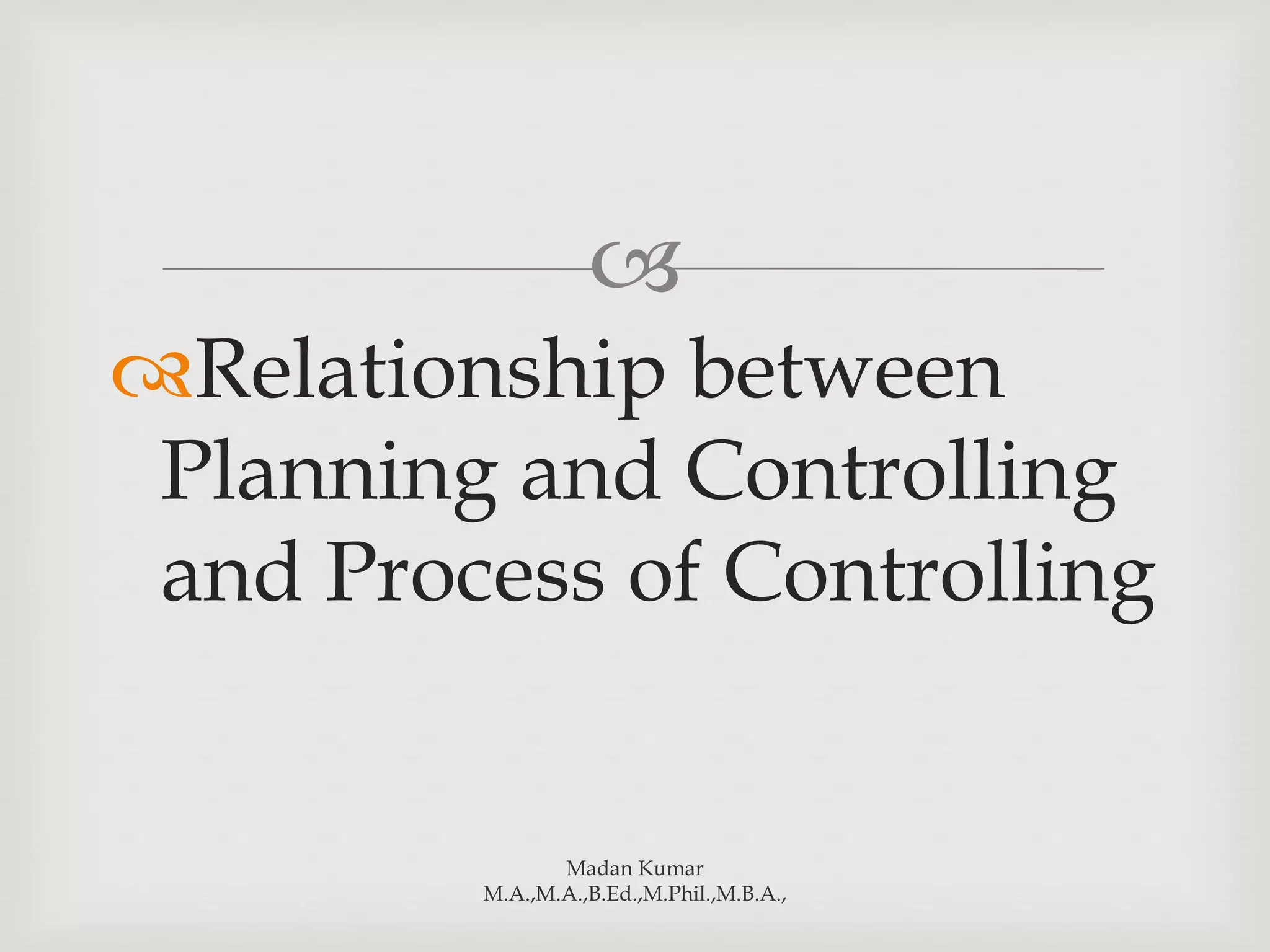 Controlling | PPT