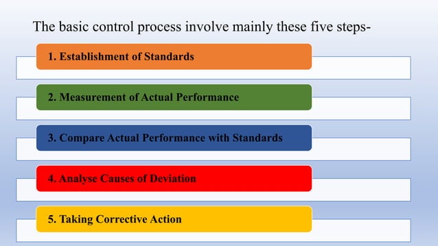 Controlling-Type, Process, Barriers &Techniques | PPTX | Business ...