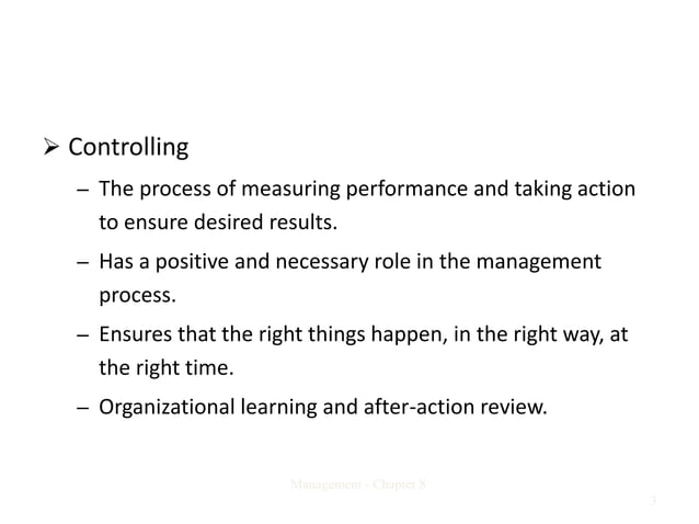 controlling.ppt | Executive Leadership & Management | Business