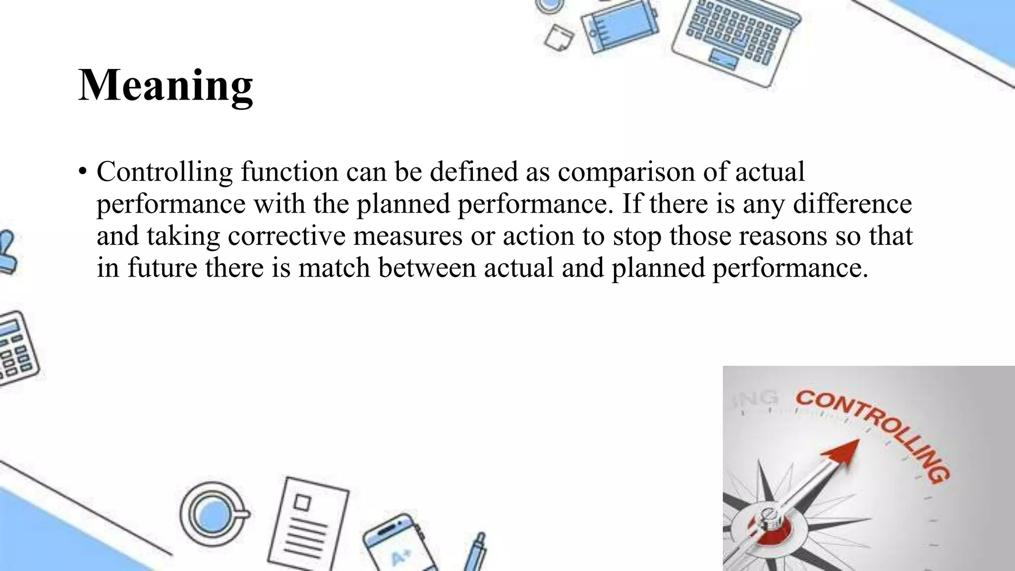 Controlling.pptx | Business | Business and Finance