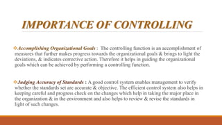 “Controlling in business management " | PPTX