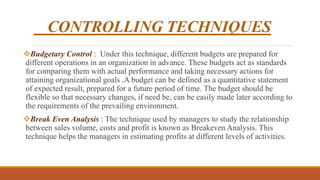 “Controlling in business management " | PPTX