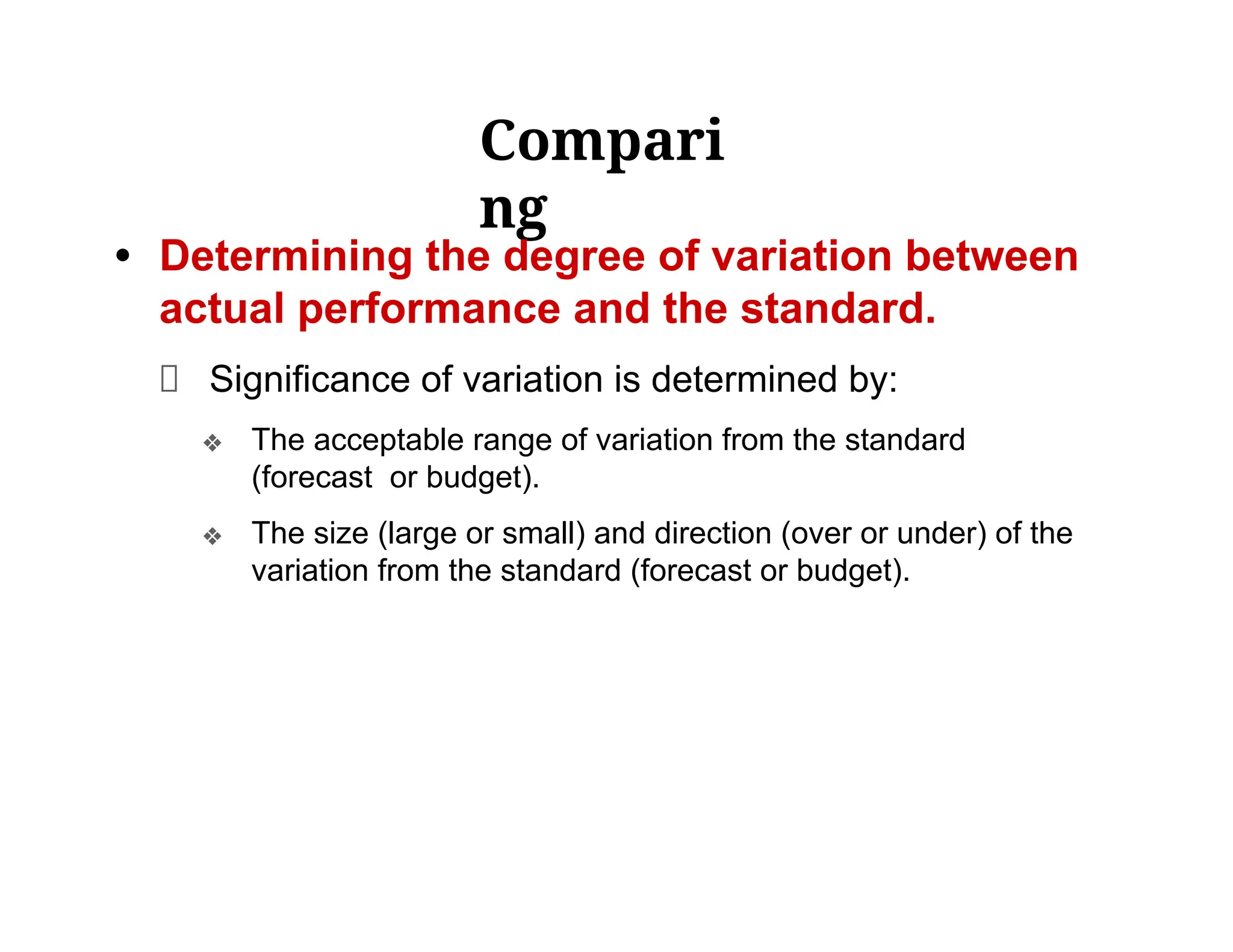 Controlling Management Controlling Management | PDF