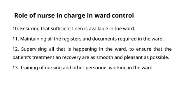Controlling Related to Nursing Management | PPTX | Healthcare Industry ...