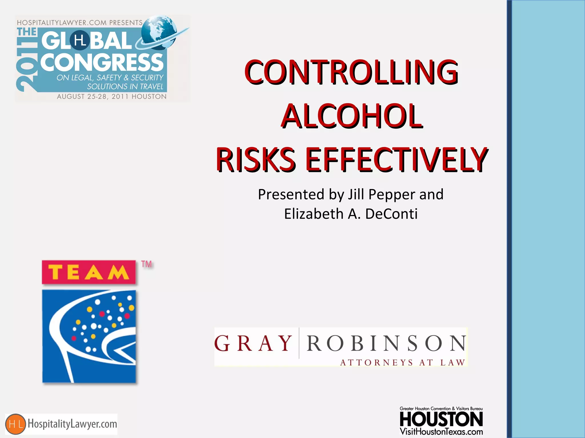 Global Congress on Legal, Safety and Security Solutions in Travel - Aug ...