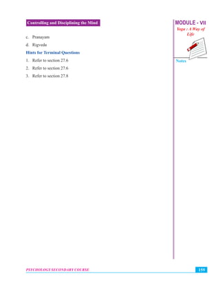 Controlling and disciplining the mind | PDF