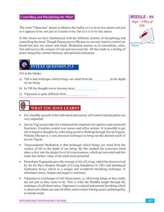 Controlling and disciplining the mind | PDF