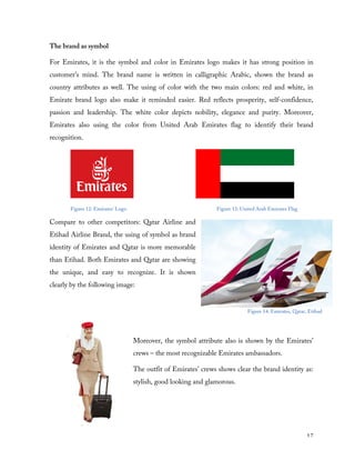 EMIRATES AIRLINES: Controlling and harmonizing brand identity, image ...