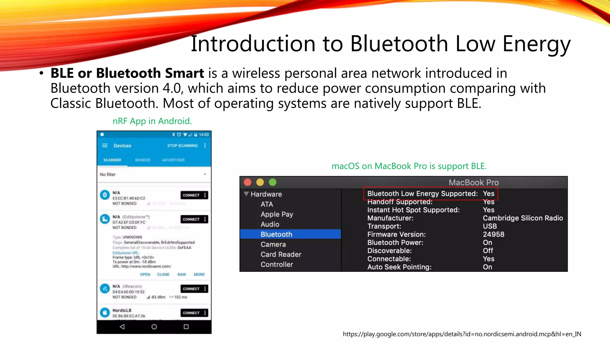 Controlling Bluetooth Low Energy Devices | PPT