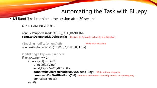 Controlling Bluetooth Low Energy Devices | PPT