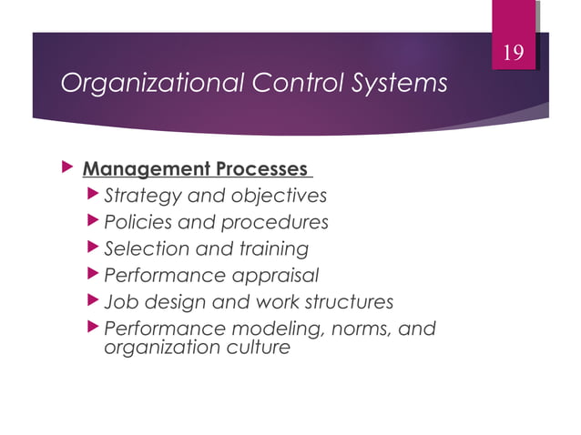 Controlling In Management Ppt