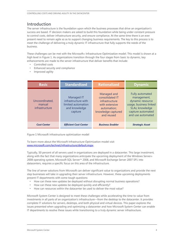 Microsoft India - System Center Controlling Costs and Driving Agility Whitepaper | PDF