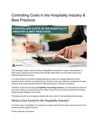 Controlling Costs in the Hospitality Industry & Best Practices.pdf