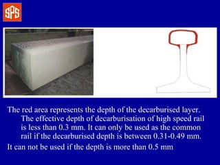 Controlling decarburization during hot rolling of rail steel | PPT