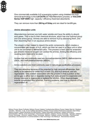 A Comprehensive Guide to Controlling H2S Emissions in Natural ...