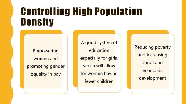 Controlling high population density | PPTX