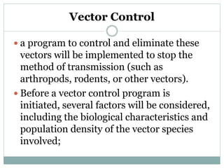 Controlling infectious diseases | PPT