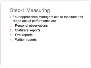 Controlling in management | PPTX