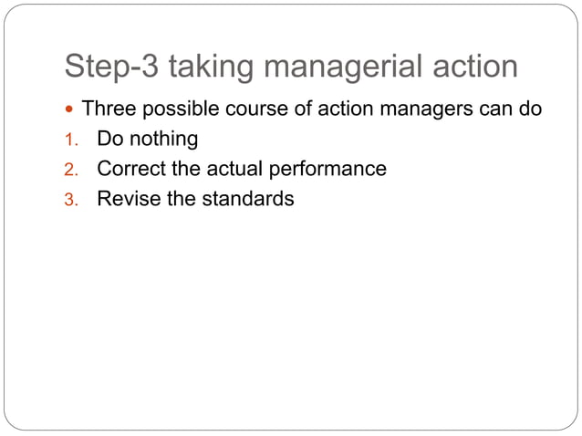 Controlling in management | PPTX | Business | Business and Finance