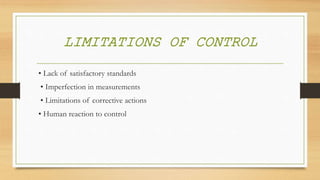 Controlling in nursing management | PPTX