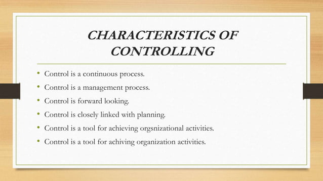 Controlling in nursing management | PPTX | Business | Business and Finance
