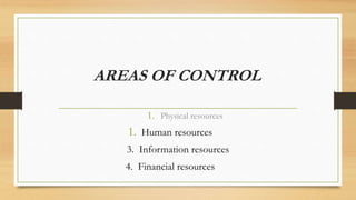 Controlling in nursing management | PPTX