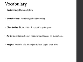 Physical and chemical method to Control microbial growth | PPTX