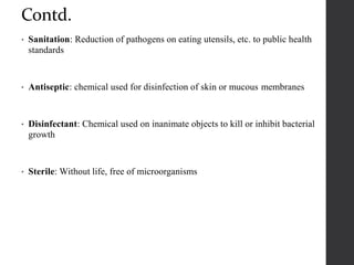 Physical and chemical method to Control microbial growth | PPTX