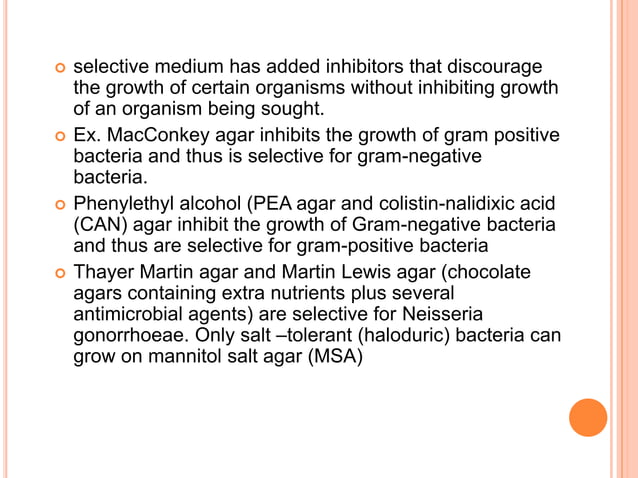 Controlling microbial growth in vitro | PPTX