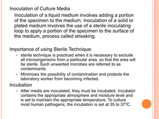 Controlling microbial growth in vitro | PPTX
