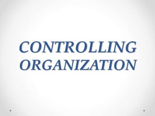 Controlling organization | PPTX