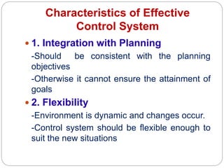 Controlling Functon in Management | PPTX