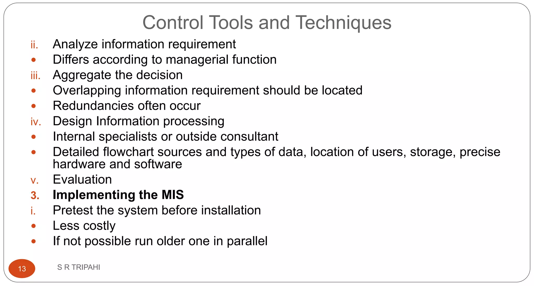 Controlling ppt | PPTX