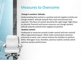 Controlling ppt | PPT