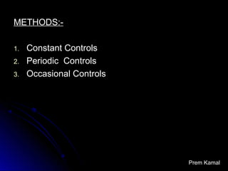 JNTUH B.TECH R16 FM subject Controlling Unit Ppt by PREM KAMAL | PPT