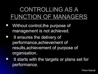 JNTUH B.TECH R16 FM subject Controlling Unit Ppt by PREM KAMAL | PPT