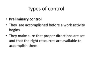 Controlling process | PPTX