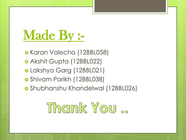 Controlling process - Karan Valecha | PPT