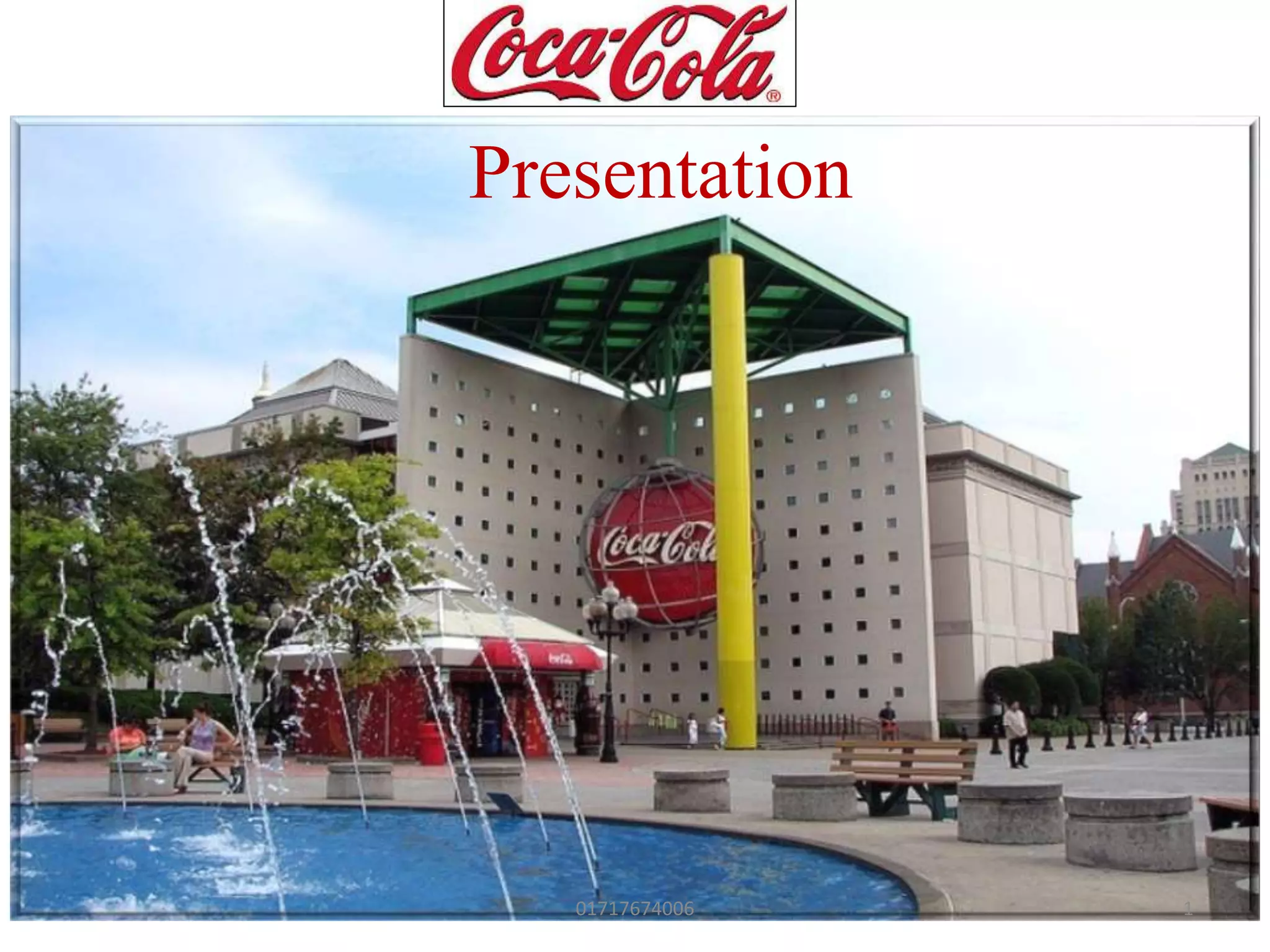Controlling process of coca cola company | PPTX