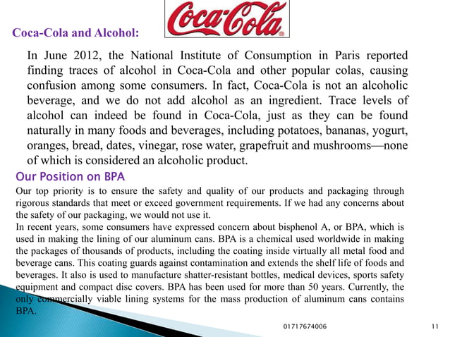 Controlling process of coca cola company | PPTX | Large Business | Business