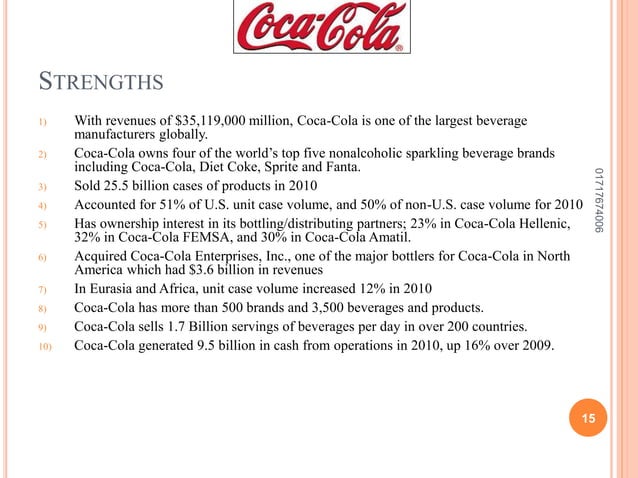 Controlling process of coca cola company | PPTX | Large Business | Business