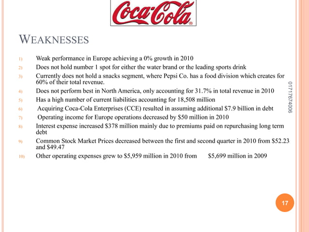 Controlling process of coca cola company | PPTX | Large Business | Business