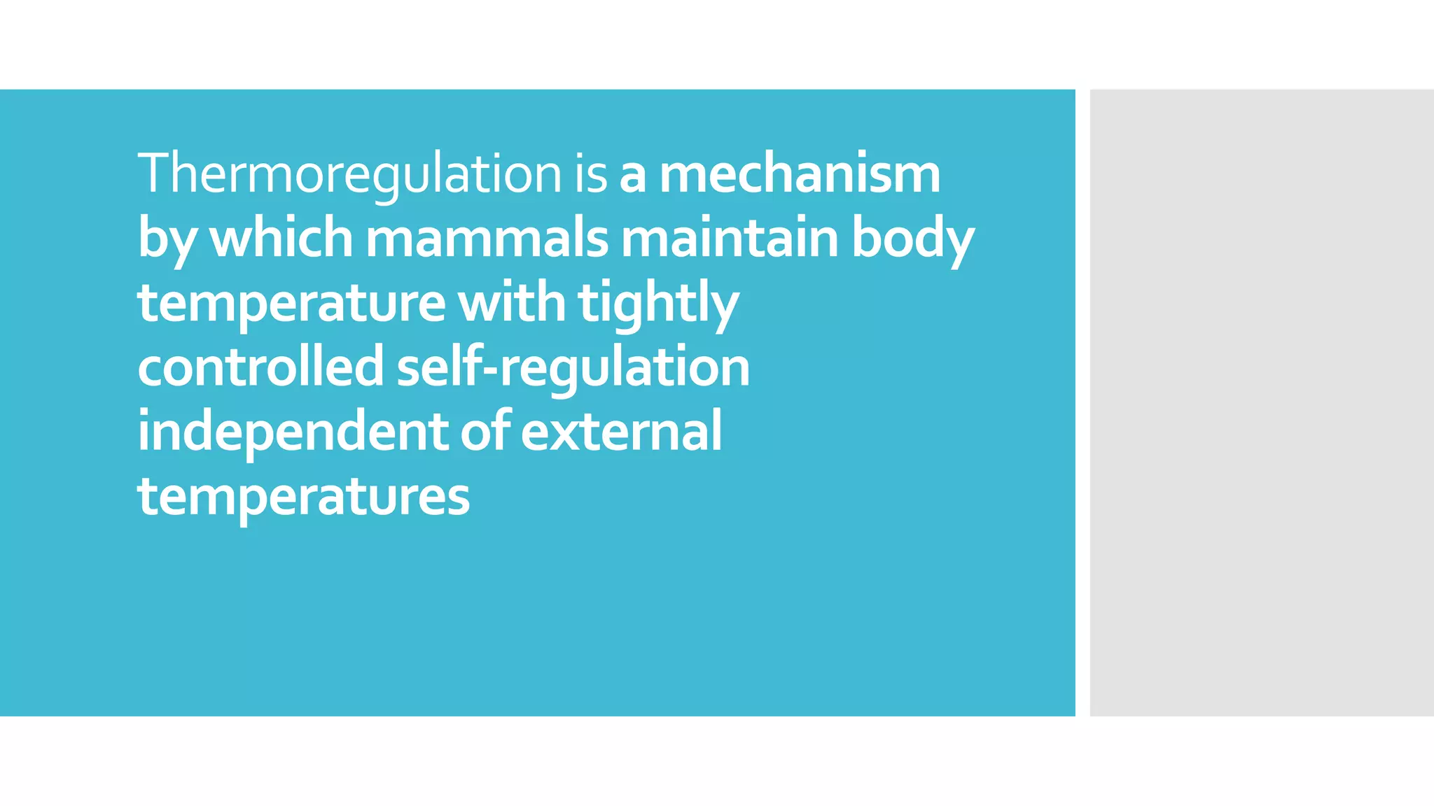 Controlling the body temperature.pptx | Thyroid Disorders | Endocrine ...