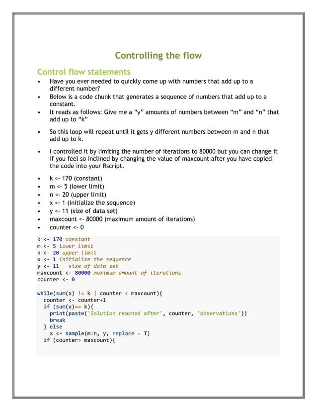 Understanding control-flow | PDF