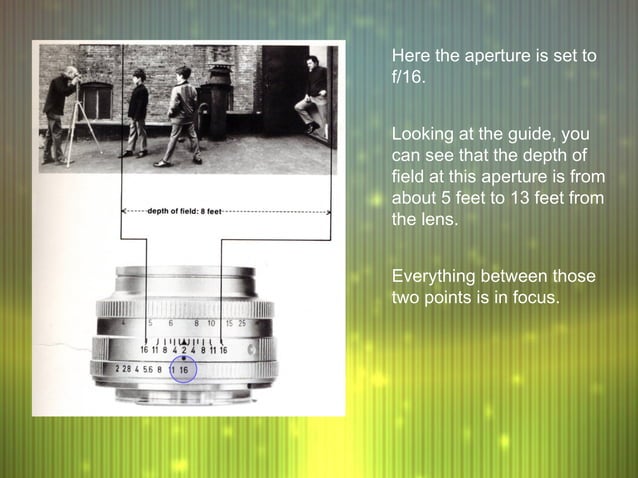 Controlling Your Camera: Apertures | PPT | Photography | Arts and Crafts