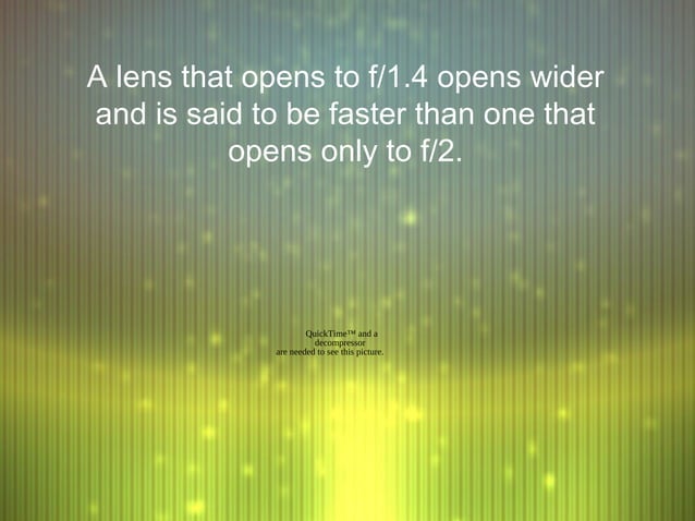 Controlling Your Camera: Apertures | PPT | Photography | Arts and Crafts